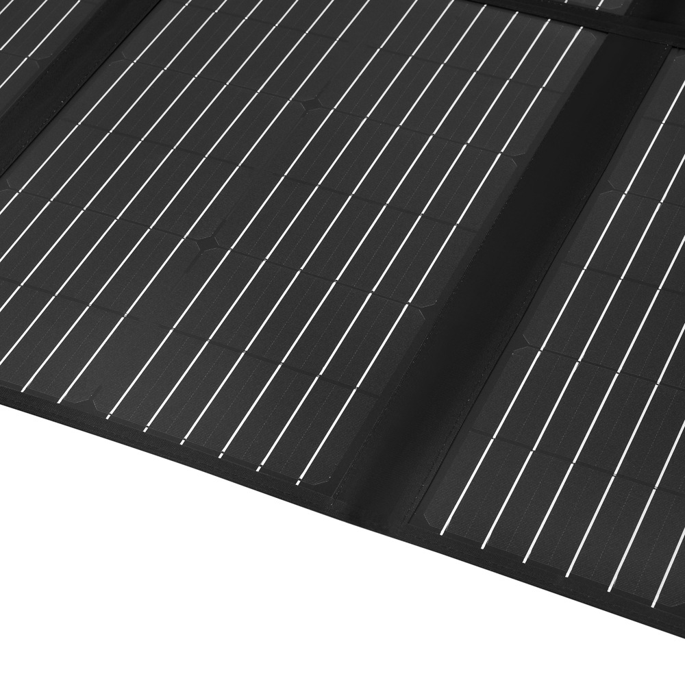 12V 300W Folding Solar Panel Blanket Flexible Solar Mat Mono Kit ...