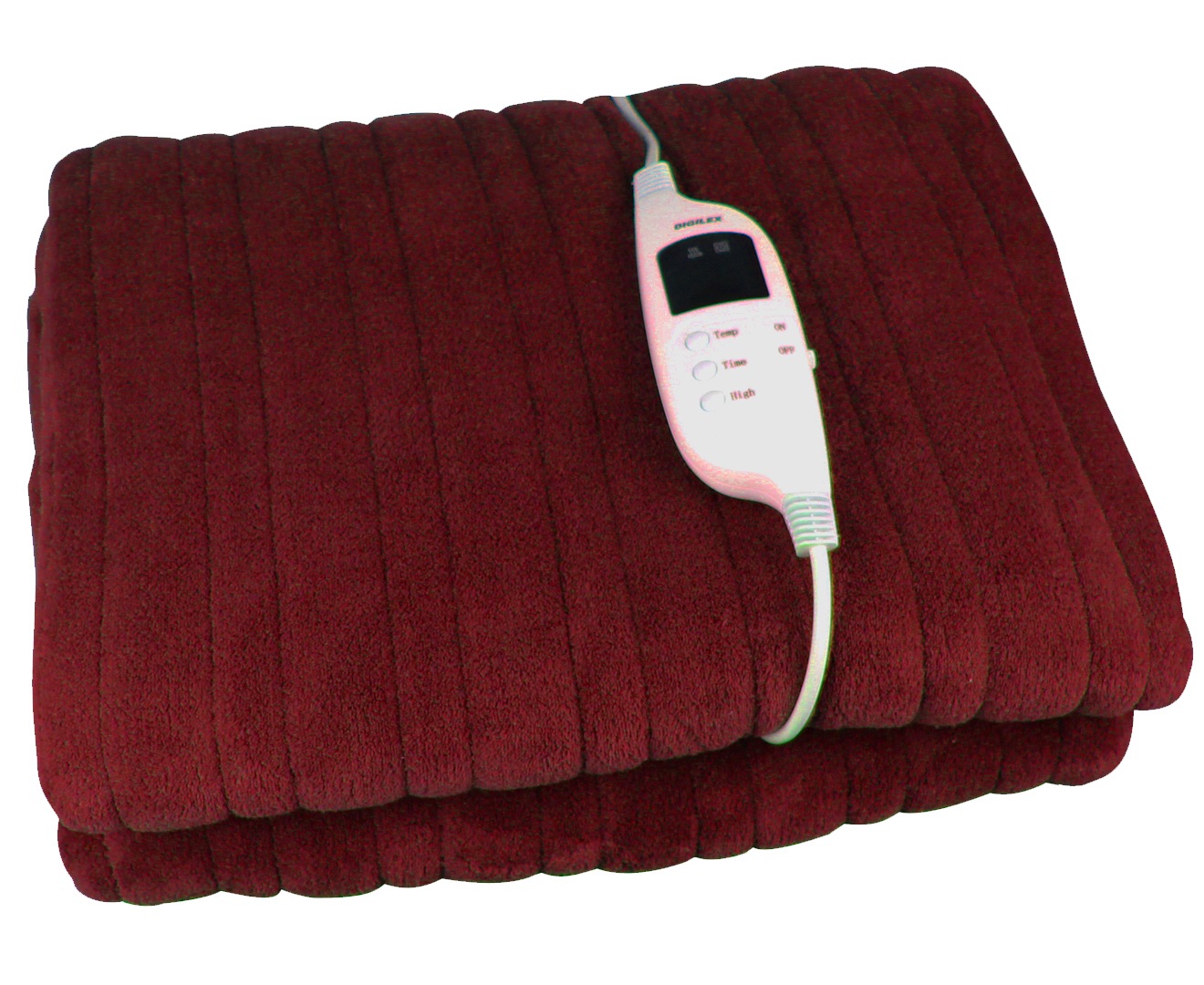 Heated Electric Throw Rug Snuggle Blanket 9 Heat Settings Led Control ...