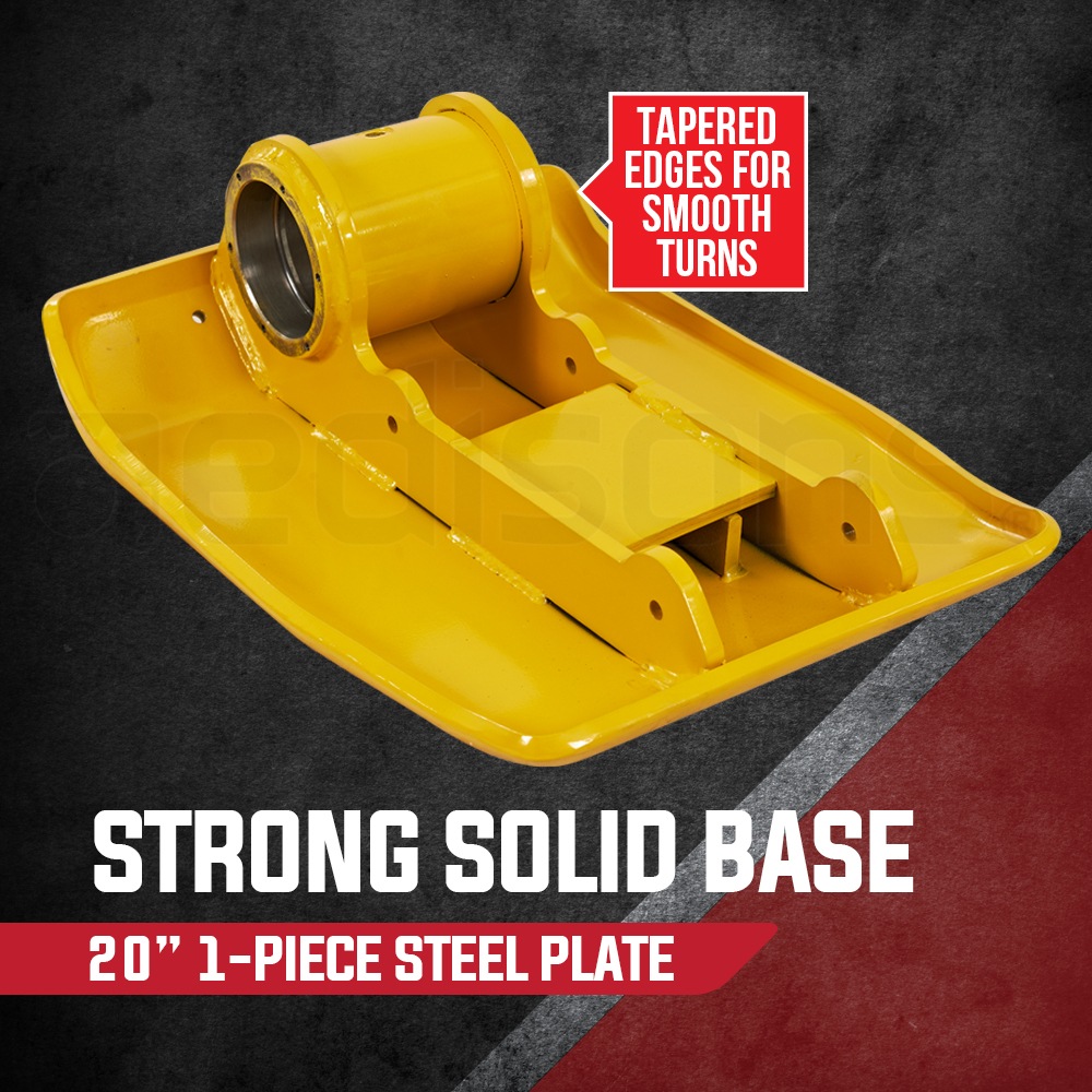 Baumr-AG Plate Compactor 93KG Vibration Wacker Packer Soil Compaction ...