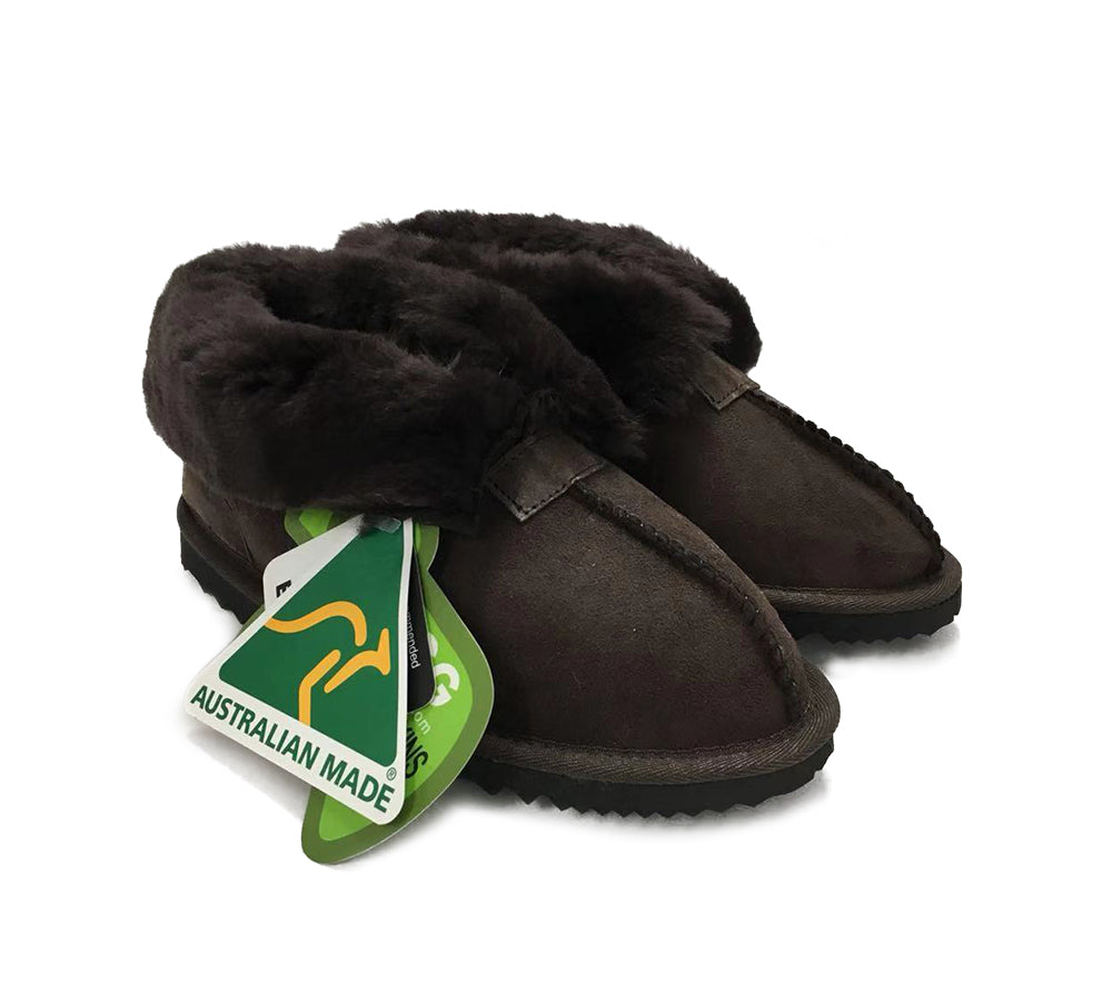 Australian Made Wool Collar Slipper #113016 | Buy Women's UGG Boots ...