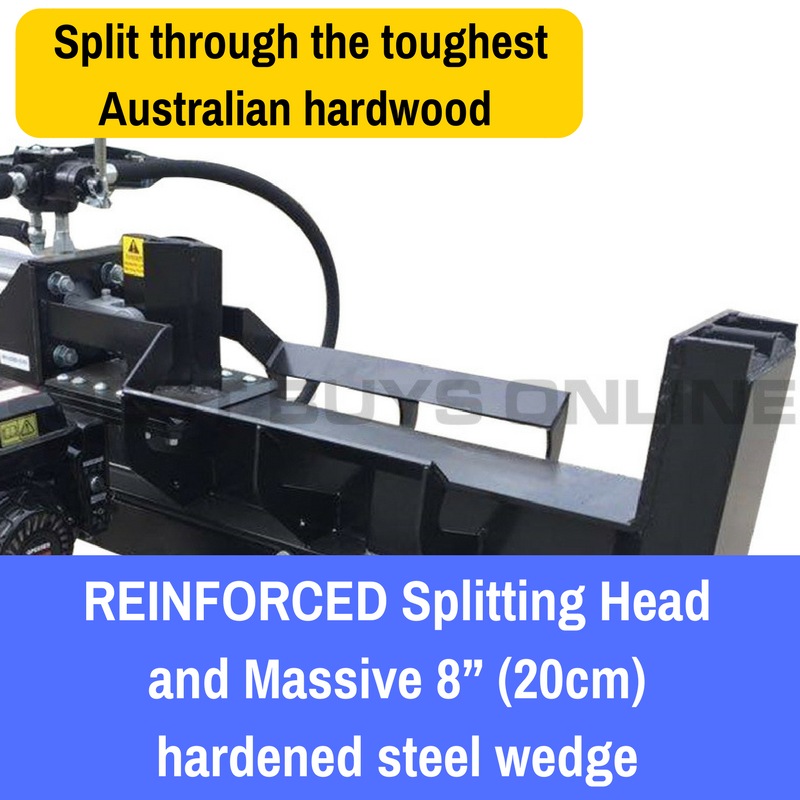 Log Splitter 30 Ton Hydraulic Lifting Table Black Diamond Wood Cutter 6 ...