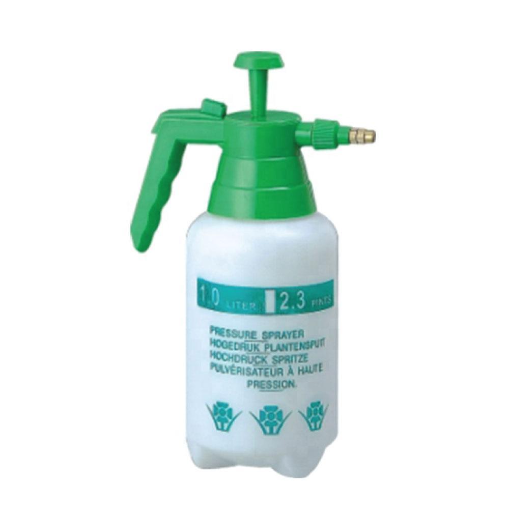 1L Hand Held Pressure Sprayer Plastic Pump Bottle Portable Weed Garden ...