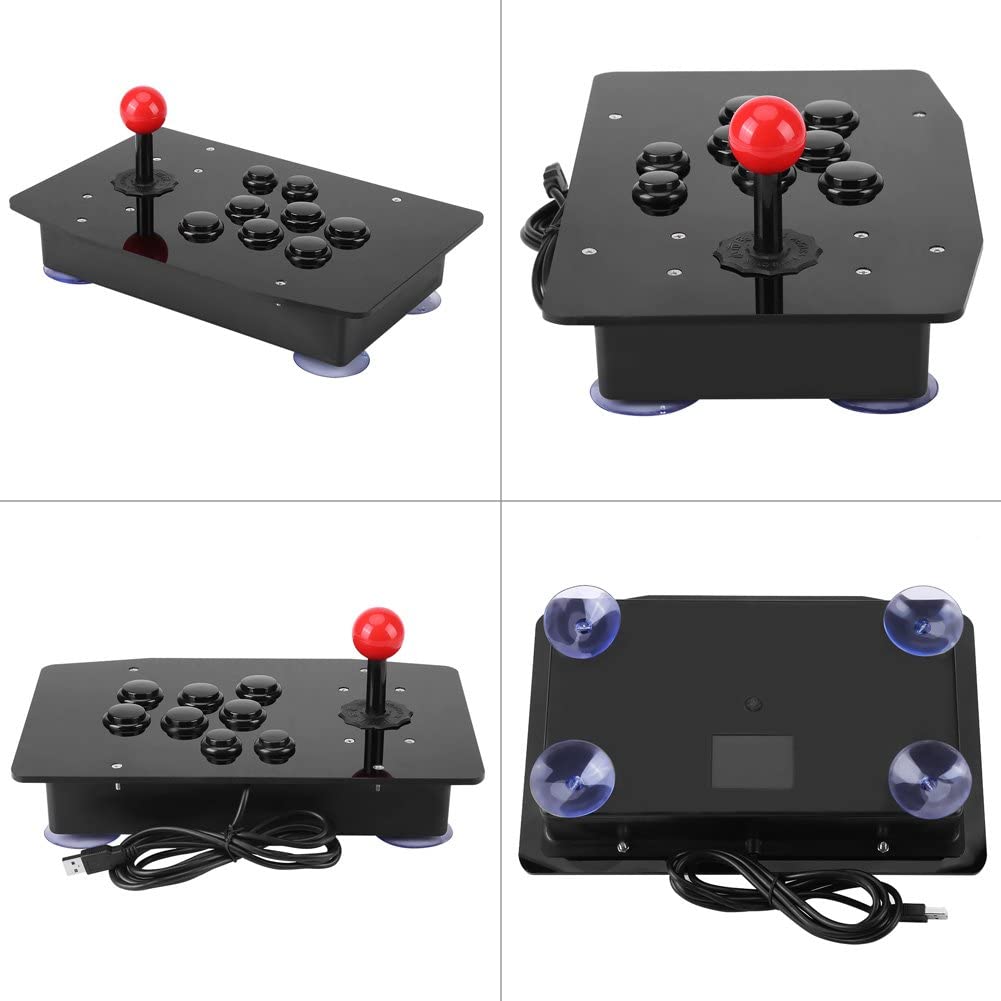 PC/PS4/PS3/Switch/Xbox One USB Fighting Stick Arcade Controller Gamepad ...